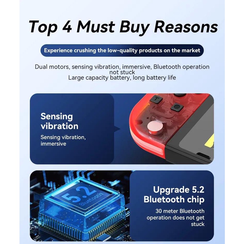 【Ready Stock 24H COD】JOY-2 Joypad for Nintendo Switch/Lite/Oled Joy Con ...