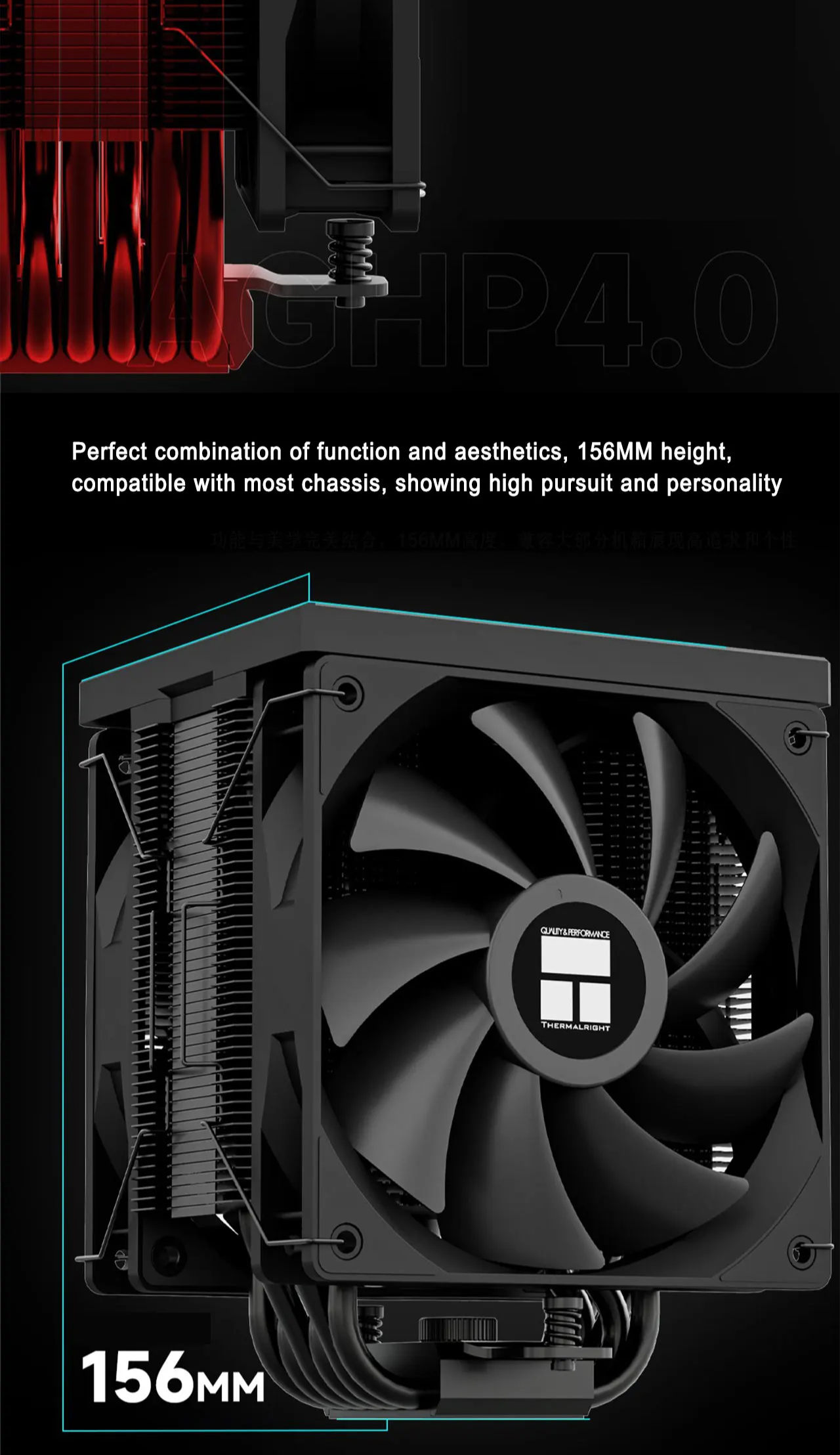 Thermalright Burst Assassin 120 VISION White CPU Air Cooling Radiator 2 ...