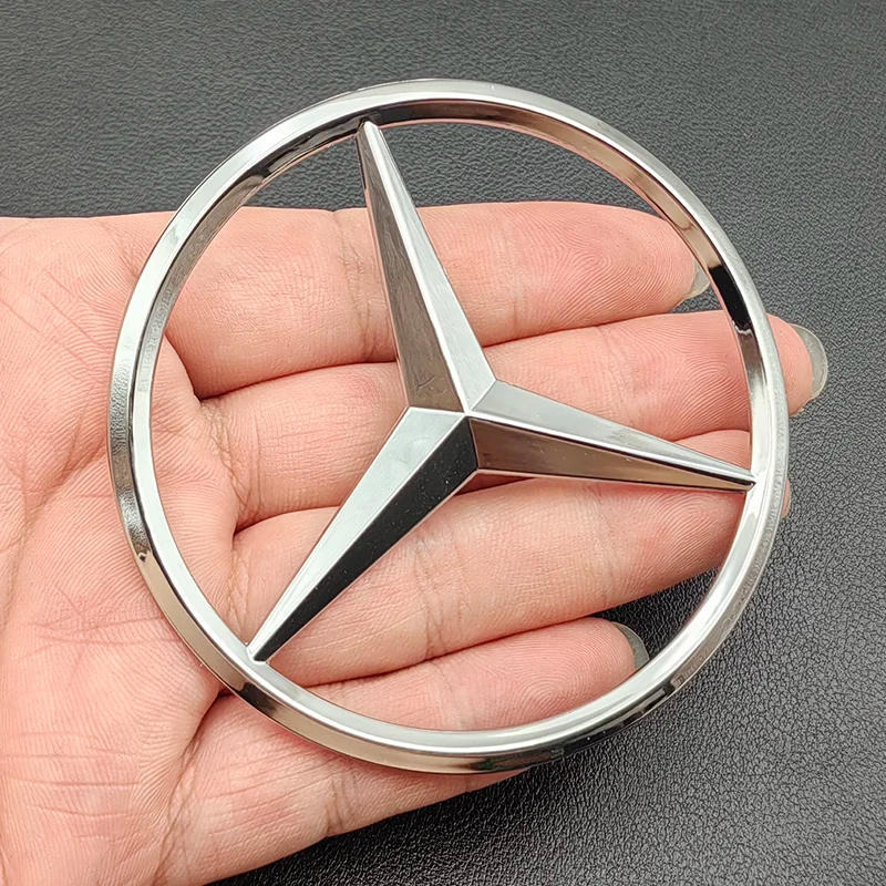 3D ABS Chrome Car Letters Logo GLA45 Fender TURBO 4MATIC Emblem Badge ...