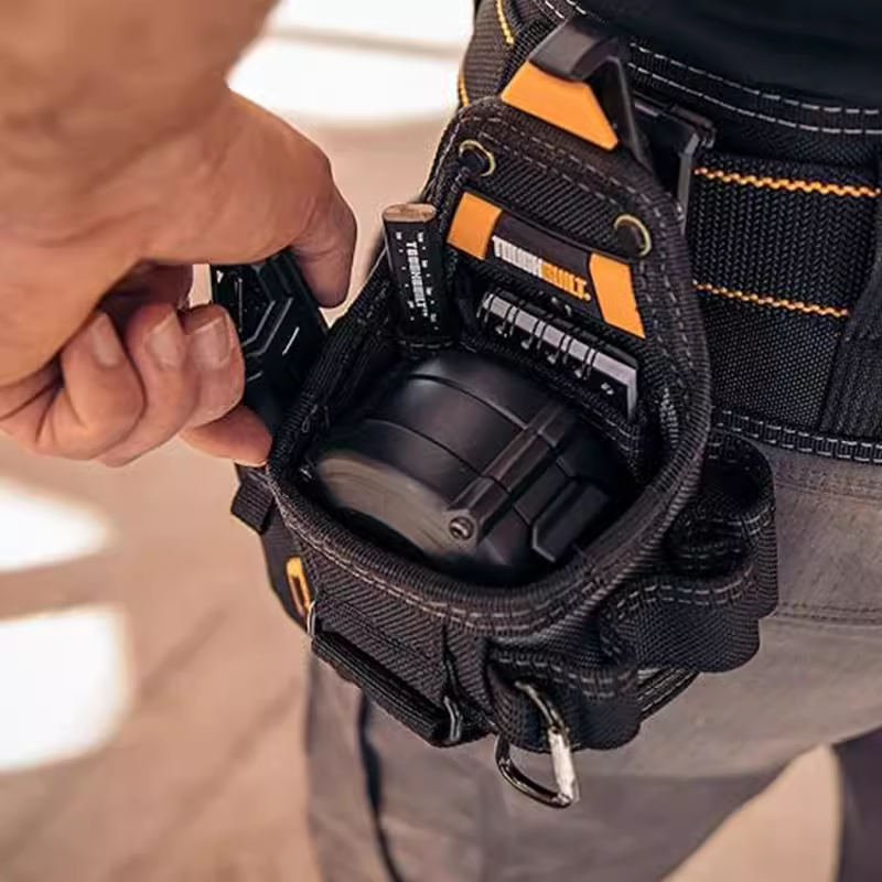 Toughbuilt Tape Measure Utility Knife Portable Tool Bag Notebook Pencil ...