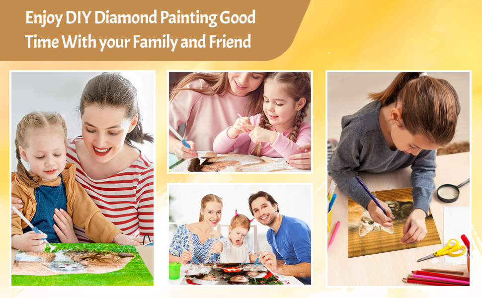 Drofe 5D Custom Diamond Art Painting, DIY Personalized Diamond Art ...