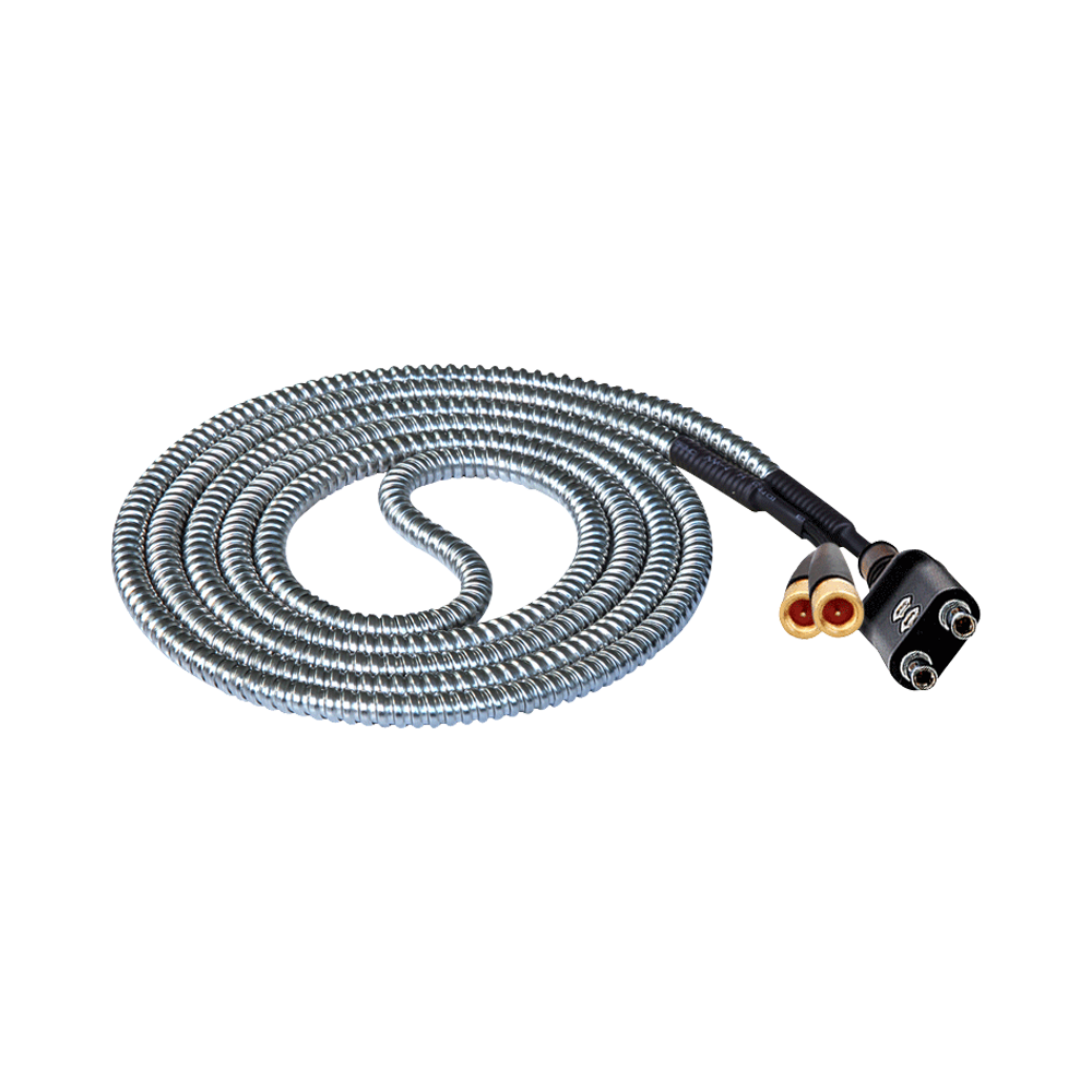 YUSHI UT Cables LEMO 00(Dual Plug) to 2 x Microdot Armored Cable for ...