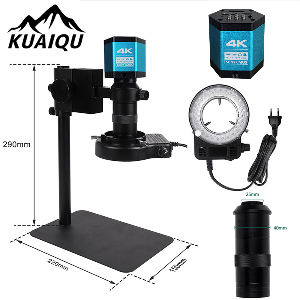 Yizhan microscope 4k video microscope 2160p HDMI type-c 130x 150x 180x ...