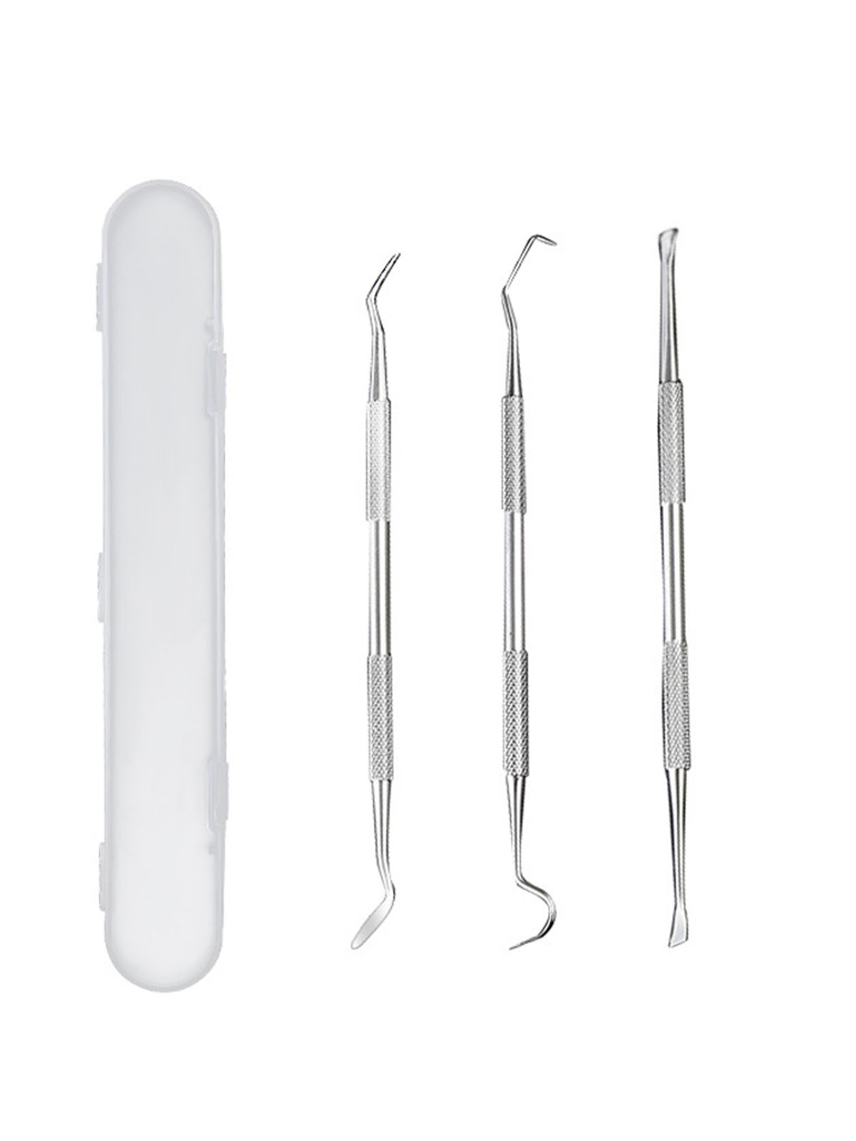 Dentist Clean Tools Dental Mirror Double Probe /sickle /hoe Tooth ...