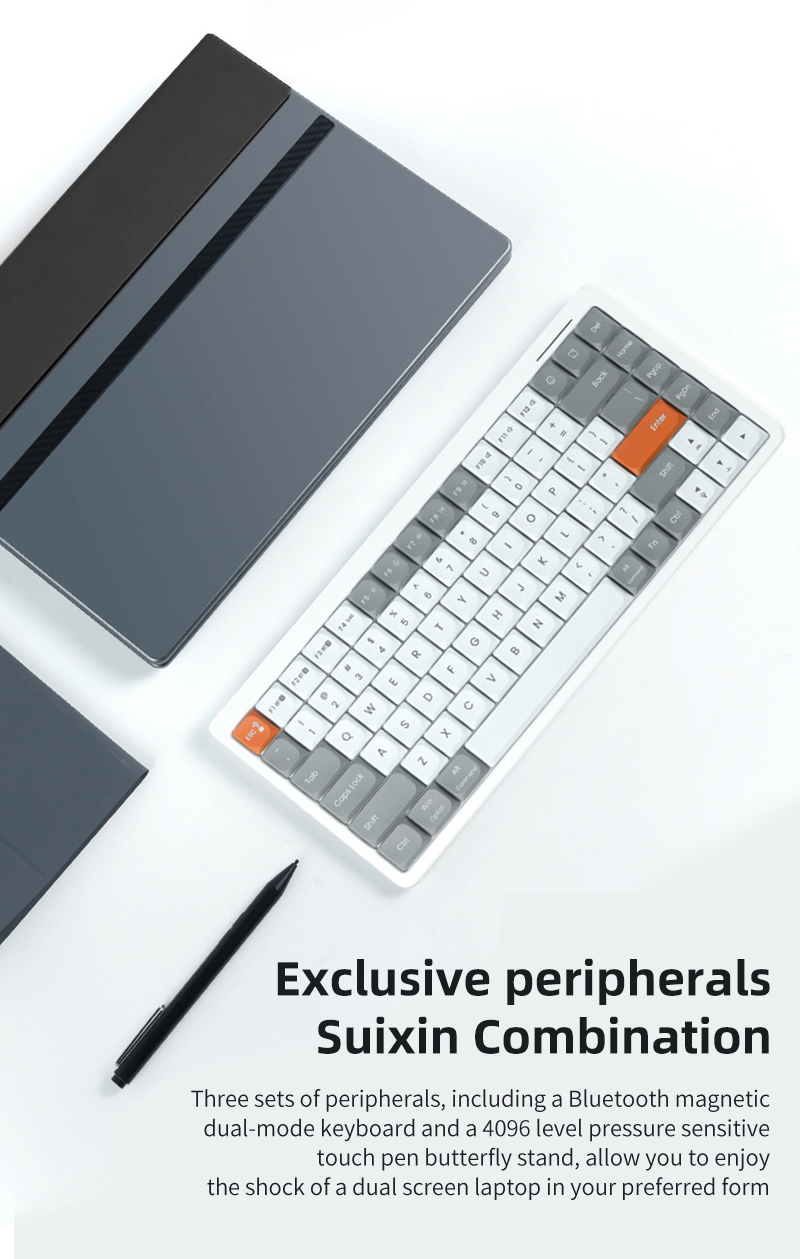 13 Inch Touch Laptop Intel Celeron N100 Dual Touch Screen Laptop DDR5 ...