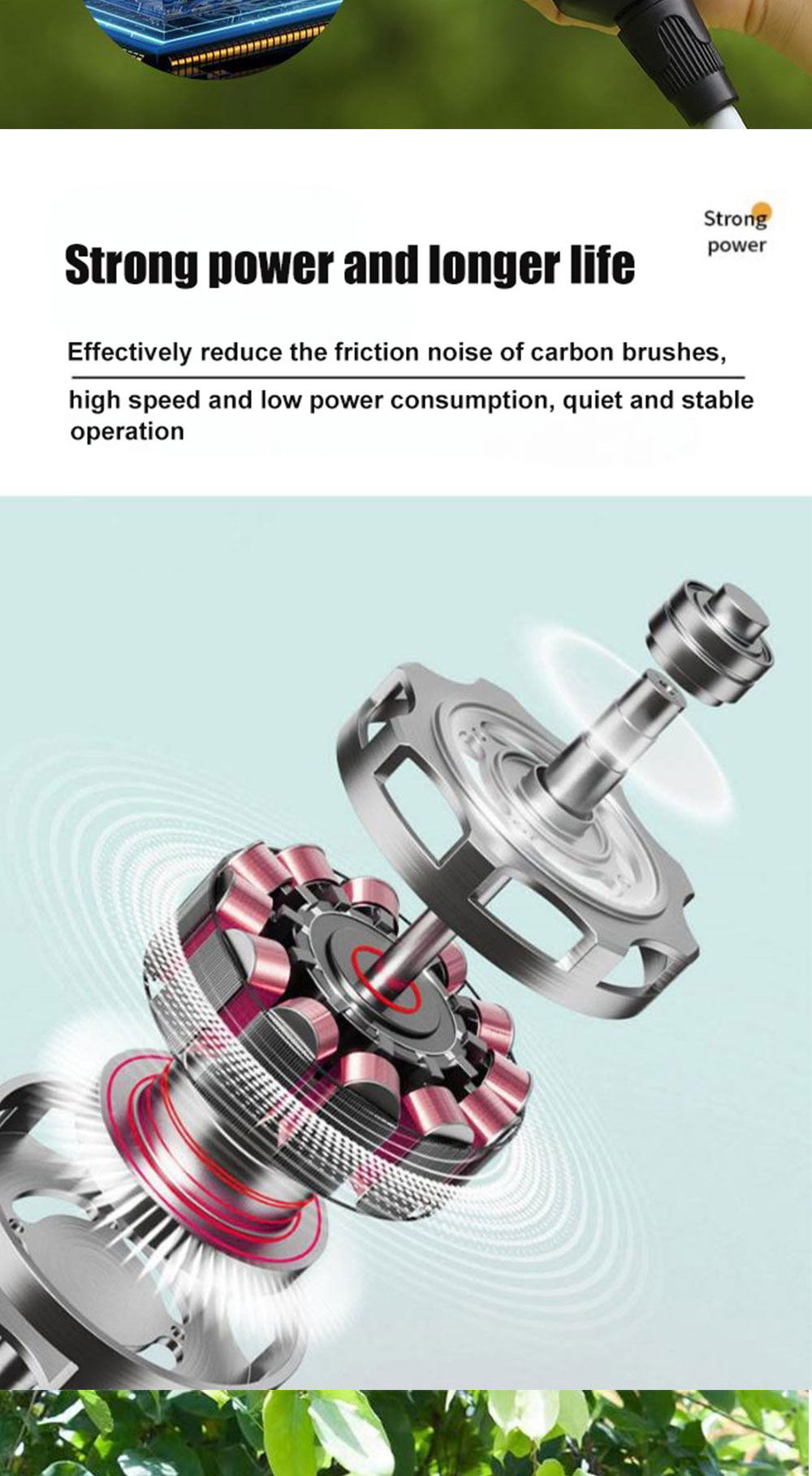 【5L/8L】Knapsack sprayer pump 3-hour endurance Electric Power garden ...