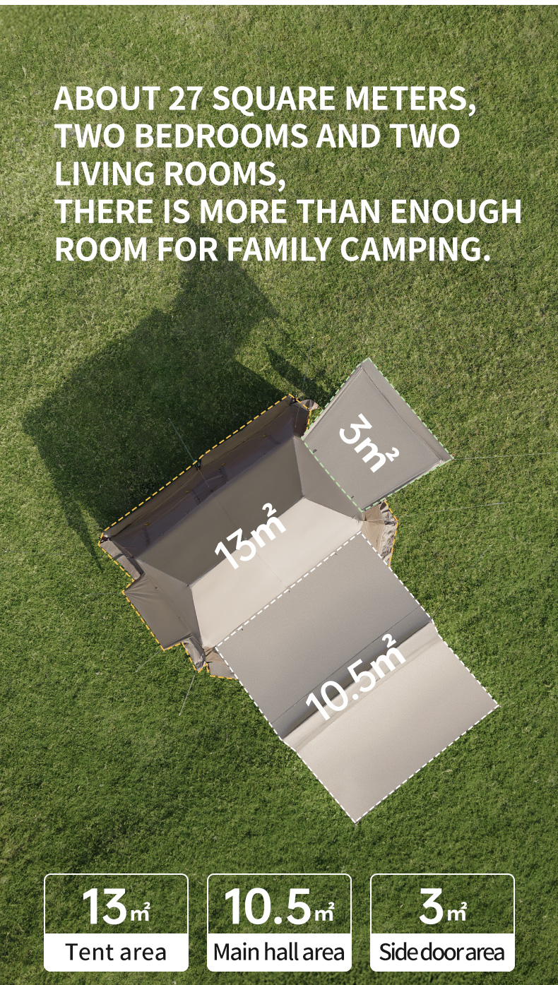 Naturehike Village 13 Flagship Model Automatic Tent | Shopee Malaysia