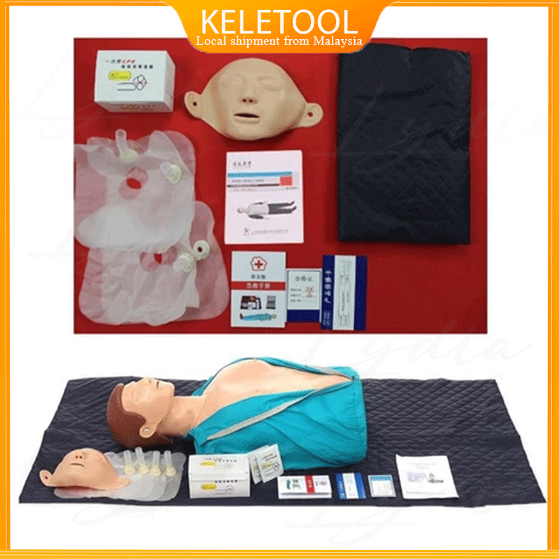 cpr manikin Half Body Medical Adult CPR Nursing Manikin Model Training ...