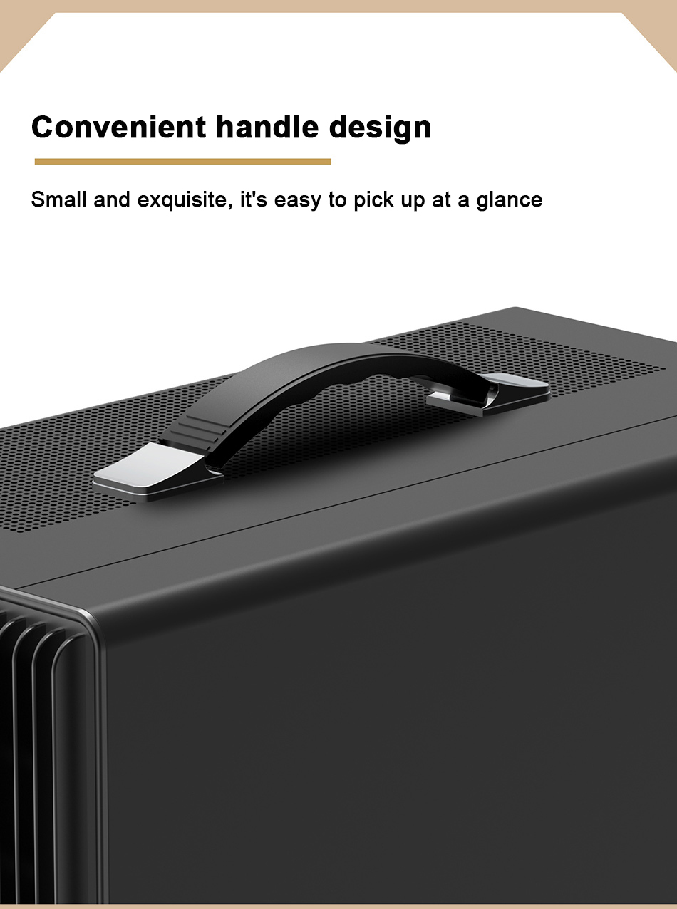 Power Train P40 Mesh MATX Desktop Case Handheld DIY Mini Compact ITX ...