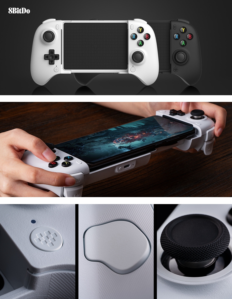 8BitDo Ultimate Mobile Gaming Controller Compatible with Android Hall ...