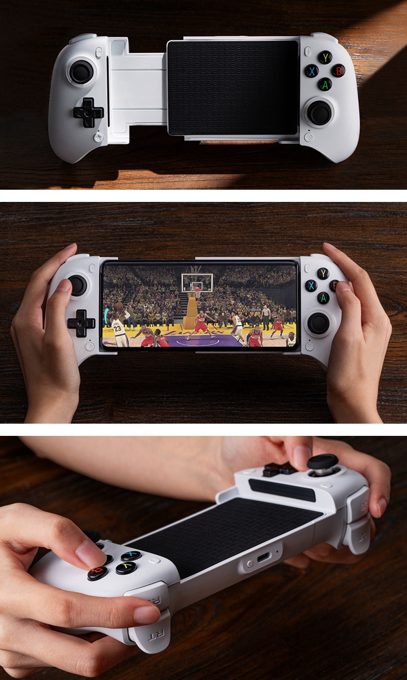 8BitDo Ultimate Mobile Gaming Controller Compatible with Android Hall Effect Joysticks and ...