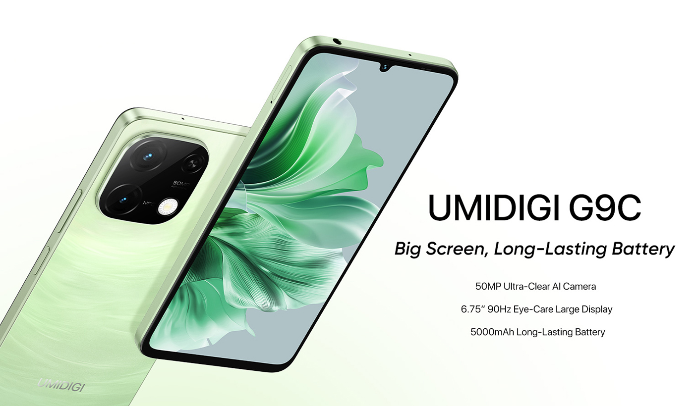 UMIDIGI G9C MTK Helio Android 14 Smartphone 6+6GB 128GB 6.75” HD+ ...