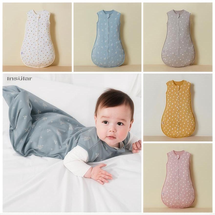 Insular Baby Sleep Sack Sleepping Bag Unisex Sleeveless 100% Cotton ...