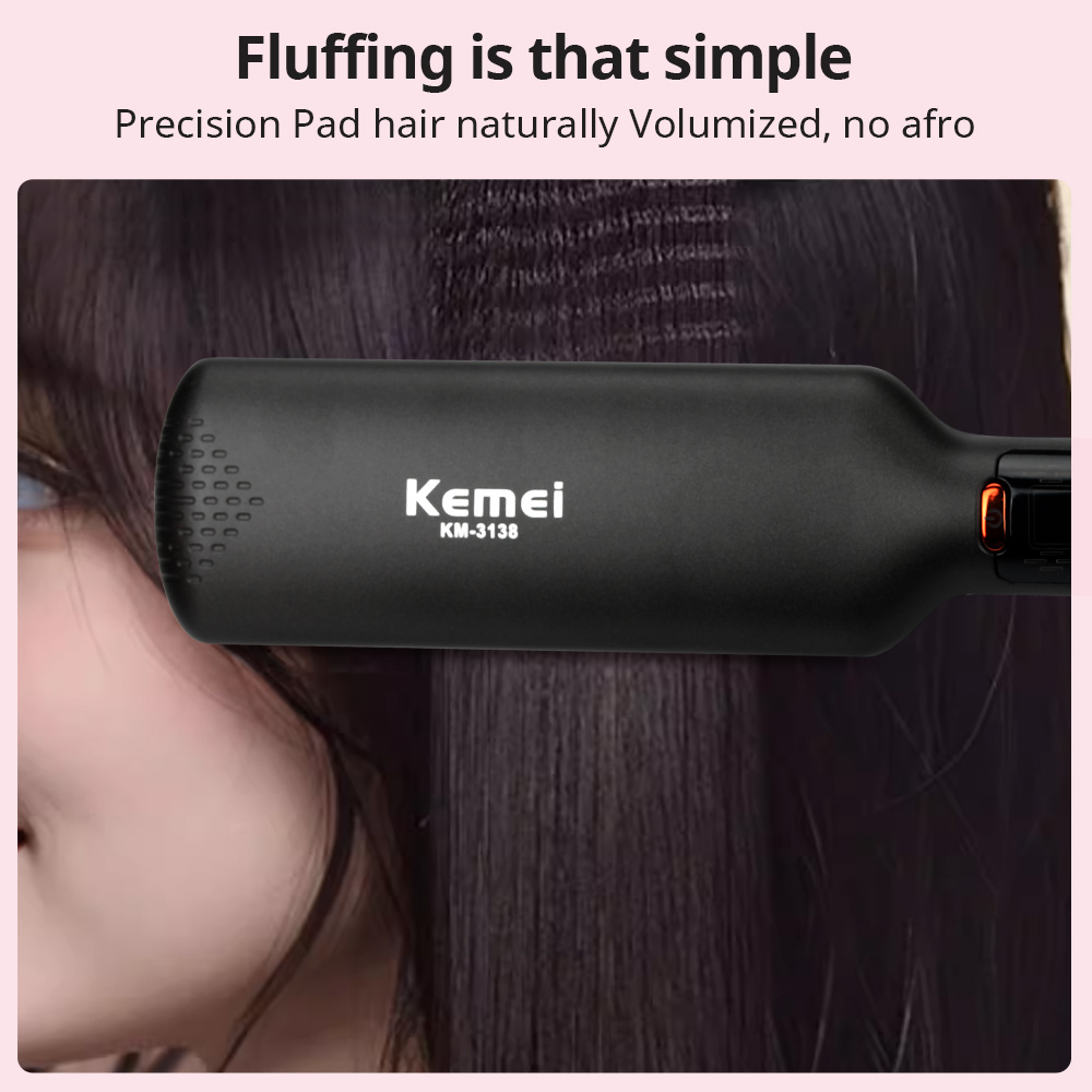 Kemei Corn Splint Little Wave Curler Egg Roll Stick Korean Water Ripple ...