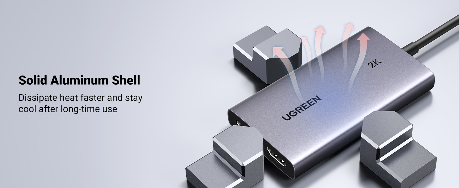 UGREEN 2 IN 1 HDMI to USB Video&Audio Capture Card 4K 30Hz Loop-out 2K ...