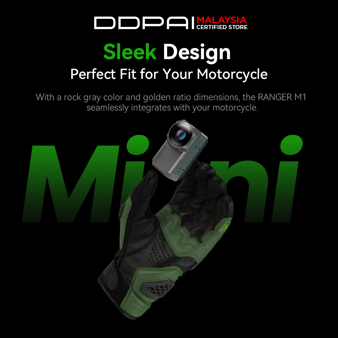 [NEW LAUNCH] DDPAI Ranger M1 Dual 3K UHD GPS Front & Rear Motorcycle ...