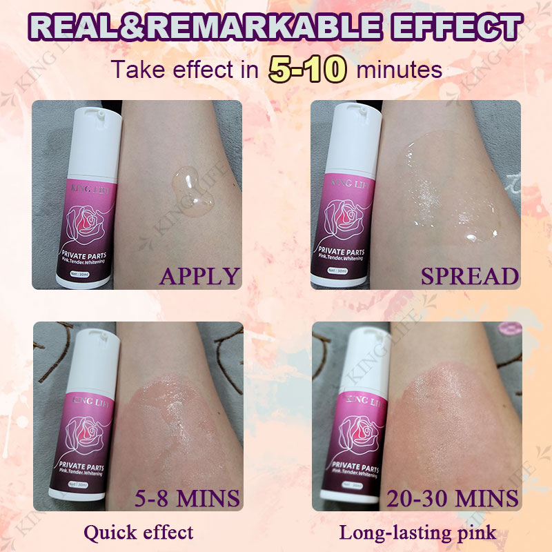 【KING LIFE】Nipple Pink&Whitening Cream-Private Parts Pink&Whitening Gel ...