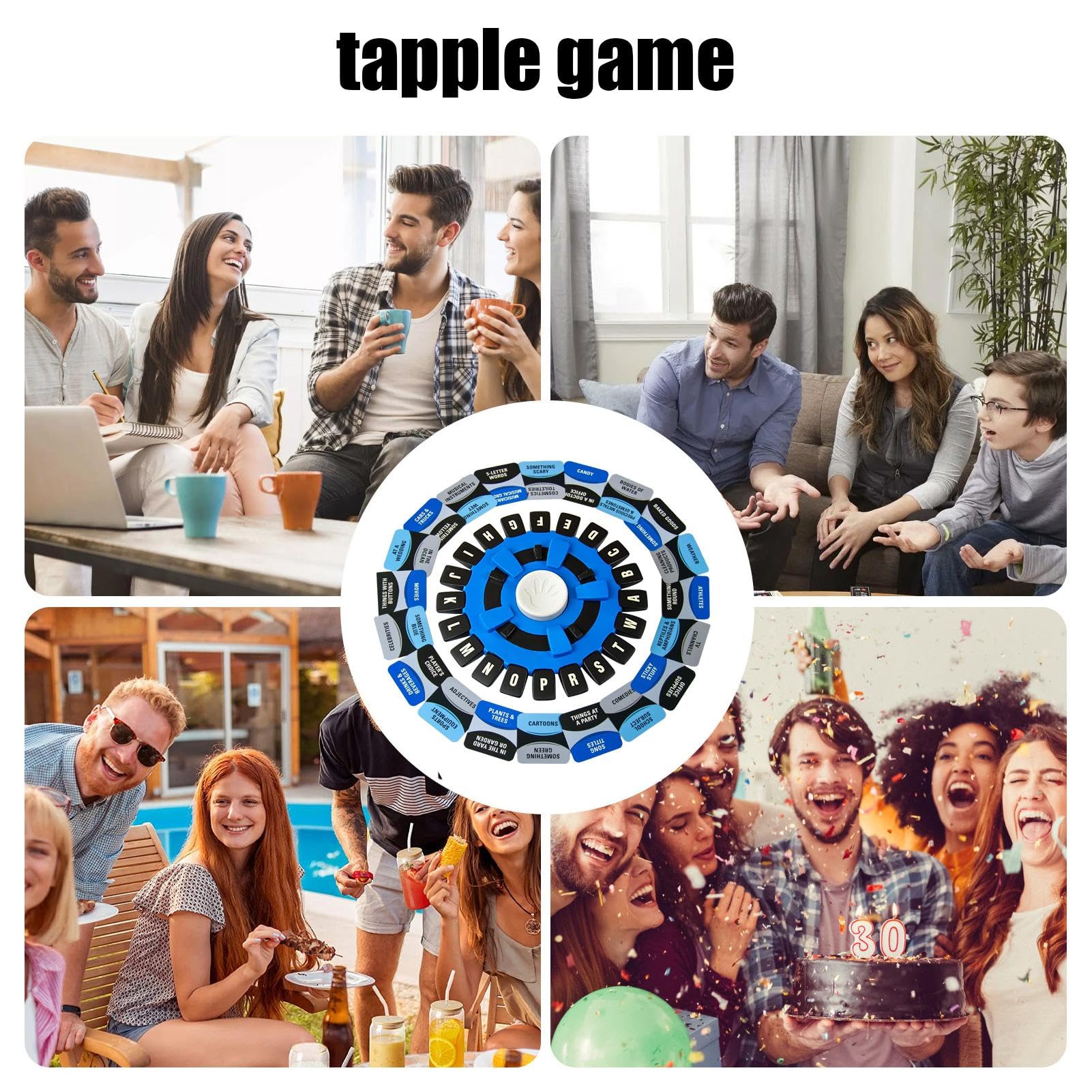 Tapple Think Word Game Chessboard Quick Thinking Letter Pressing Toy ...