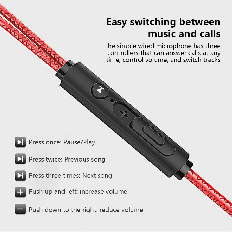 G5-A Wired Earphones With Hifi Lossless Sound Quality And Dual ...