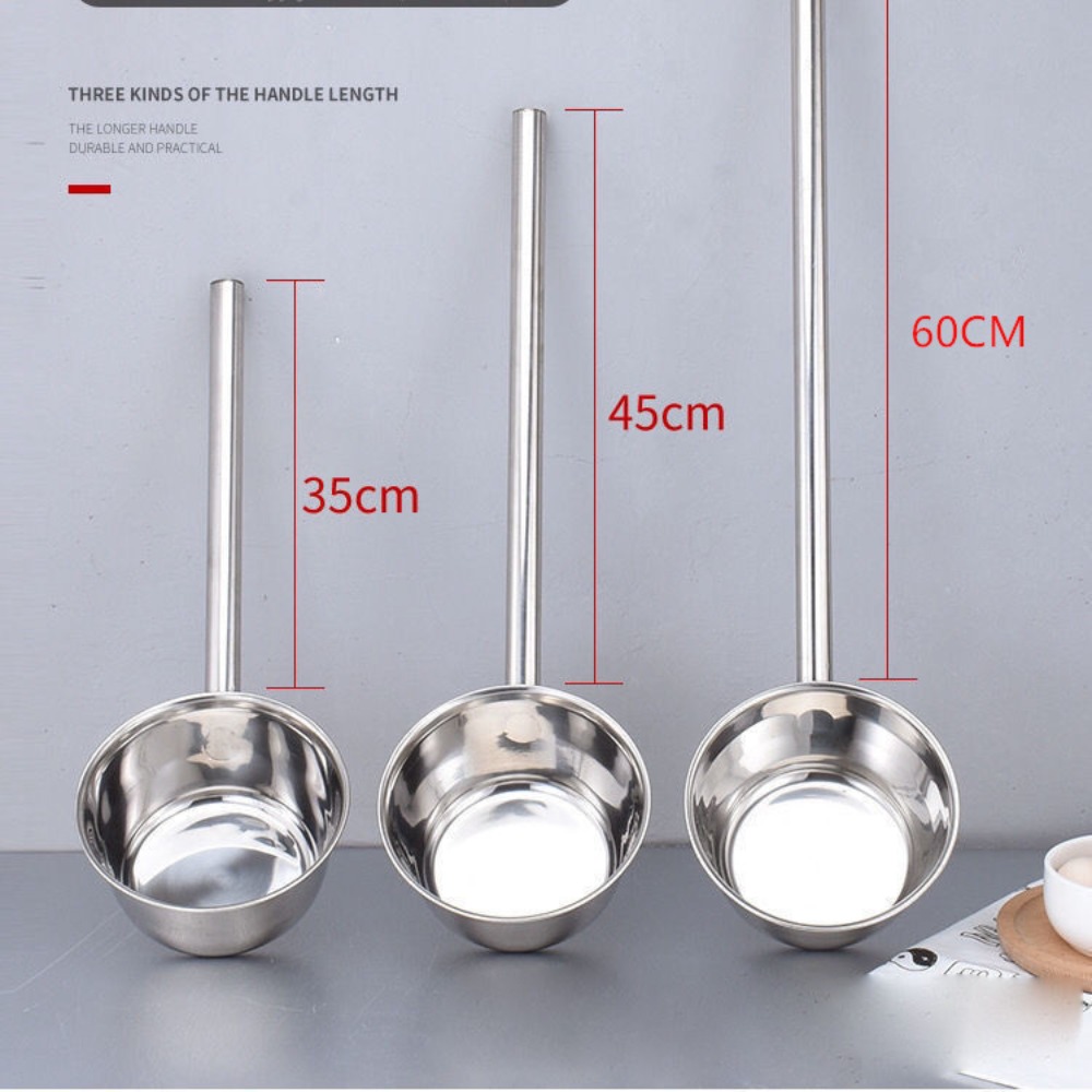 ESTRENAR Ladle, 304 Food Grade Stainless Steel Multifunctional Water ...