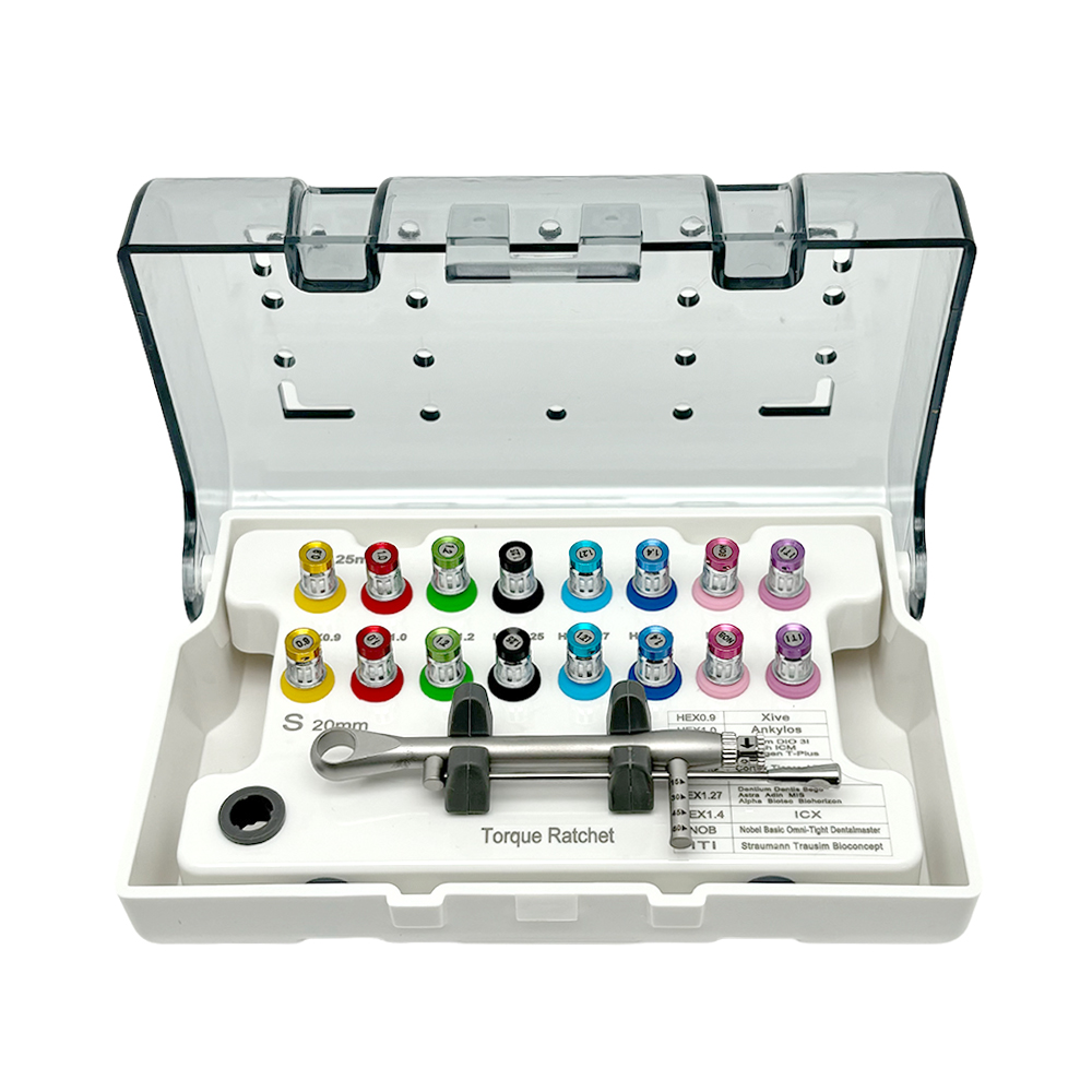 (In Stock)Dental Implant Repair Tool Kit Dental Torque Wrench ...