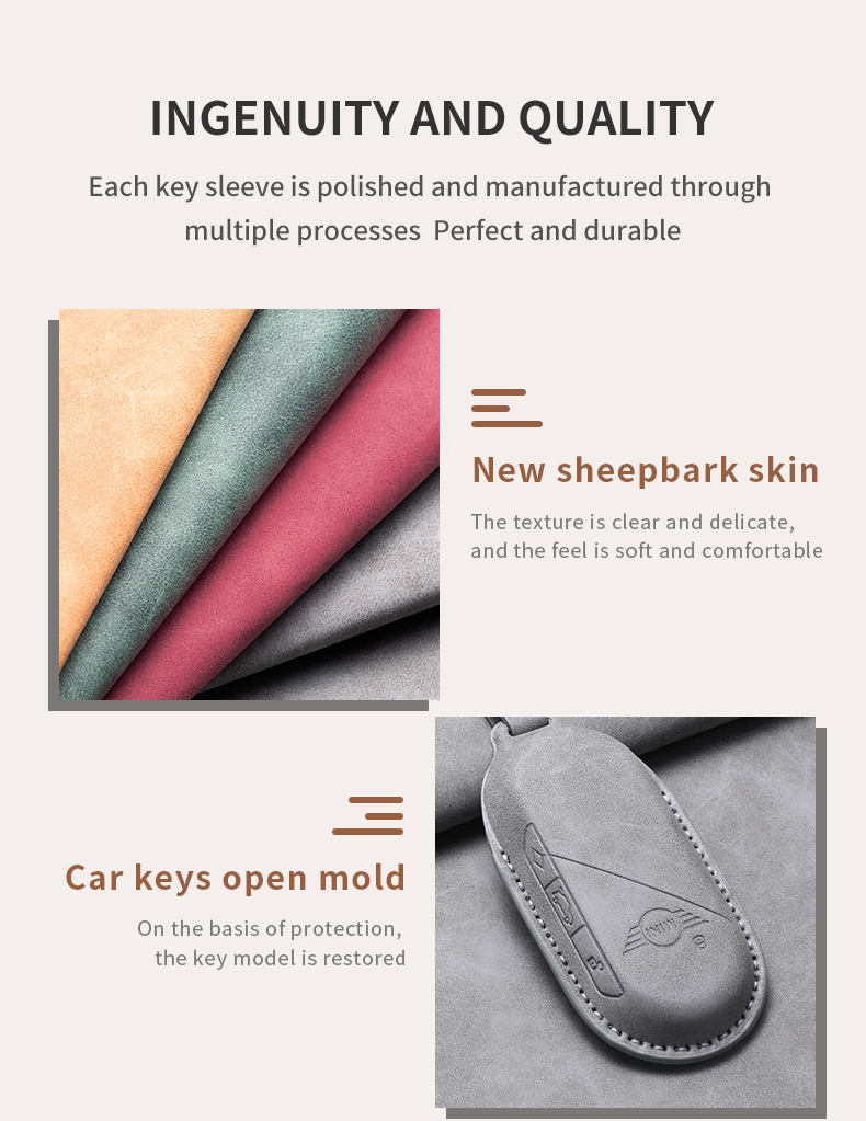 For MINI Aceman Car Remote Key Fob Case Cover 2024 MINI Cooper SE JCW ...