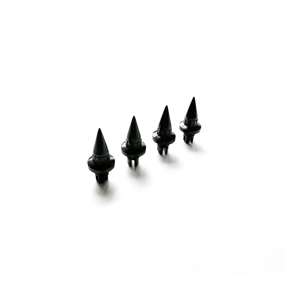 25PC Universal Wheel Rim Rivets Nuts Rim Lip Push-On Decoration Black ...