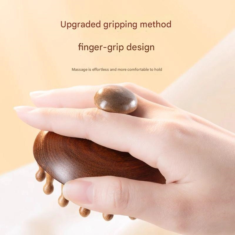 Scalp Massage Comb Meridian Brush Portable Anti-Static Promote Blood ...