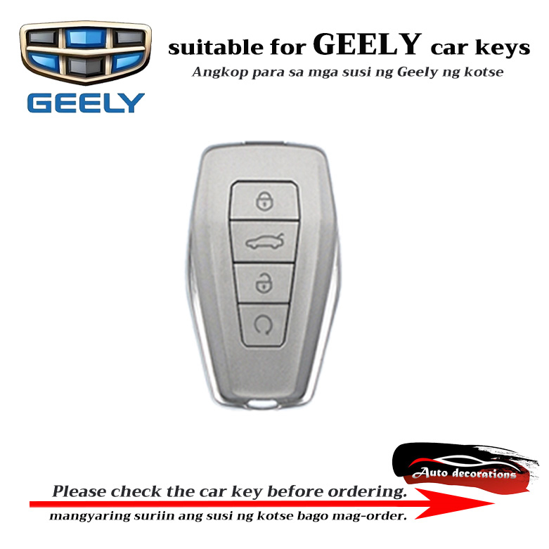 Geely smart car key case For Geely Coolray GX3 PRO Emgrand Azkarra ...
