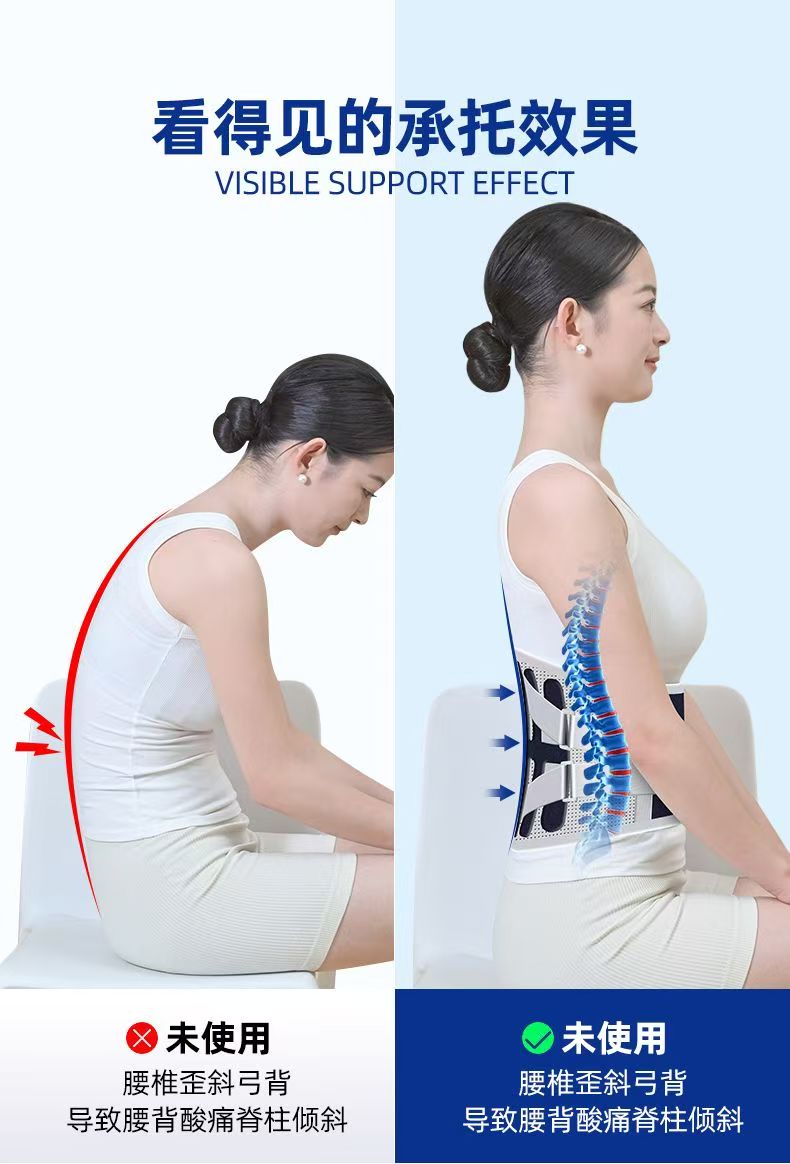 Lumbar Support Belt Disc Herniation Orthopedic Strain Pain Relief ...