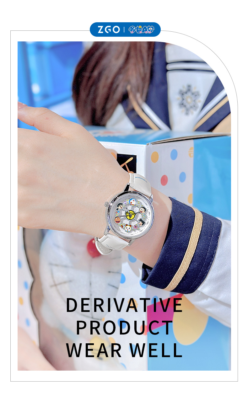 ZGO x Doraemon Carousel Jam tangan Watch For Kids 30M Waterproof ...