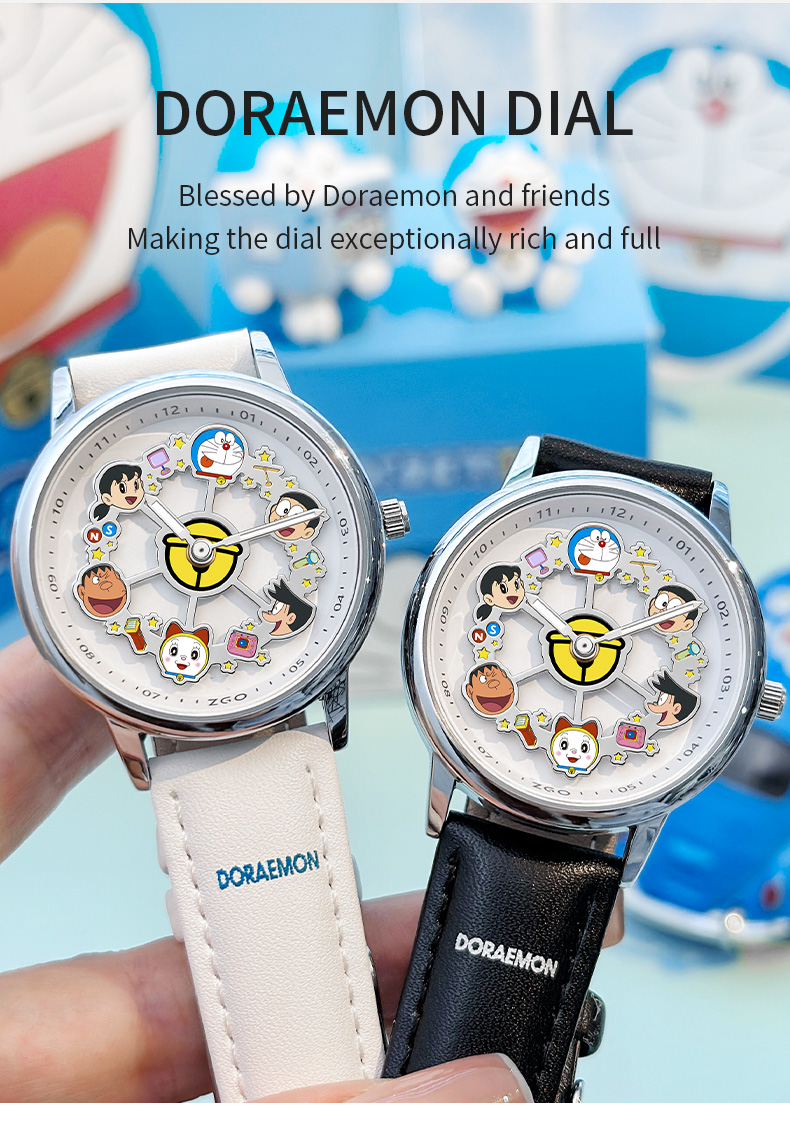 ZGO x Doraemon Carousel Jam tangan Watch For Kids 30M Waterproof ...