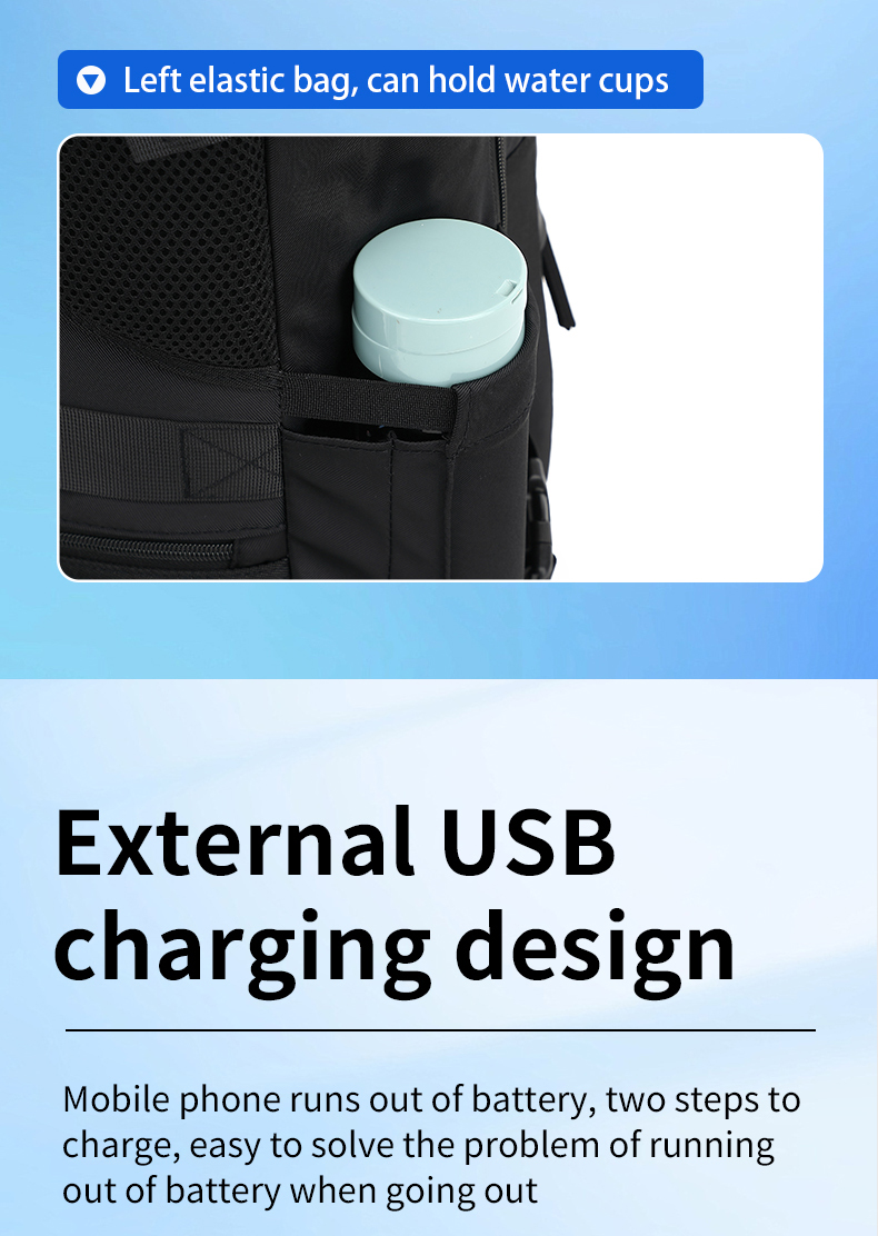 40L Travel Backpack Expandable Waterproof Laptop Backpack 16 inch Woman ...