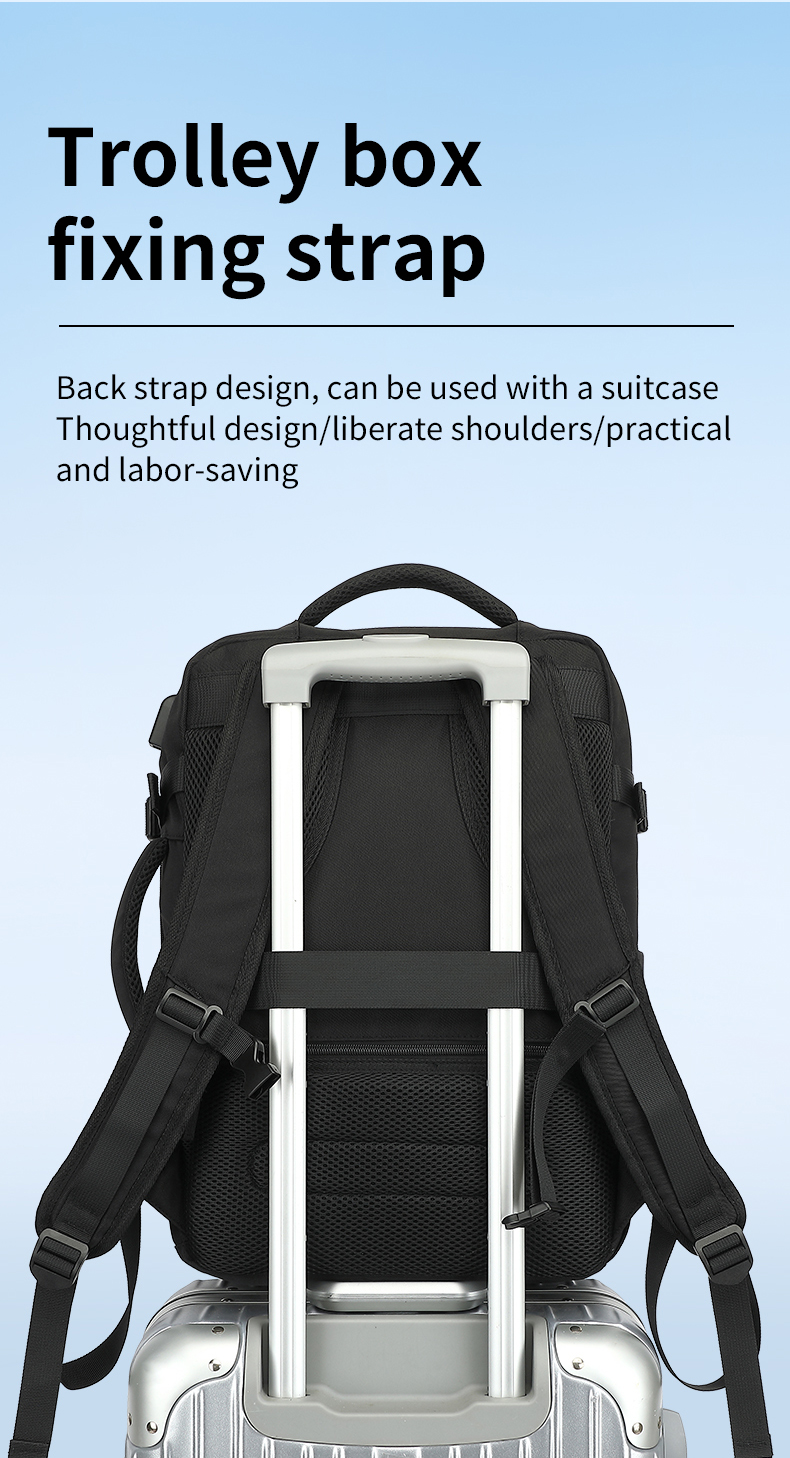 40L Travel Backpack Expandable Waterproof Laptop Backpack 16 inch Woman ...