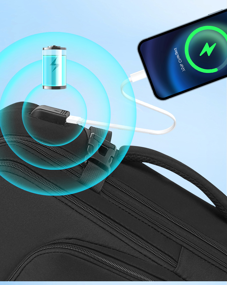 40L Travel Backpack Expandable Waterproof Laptop Backpack 16 inch Woman ...