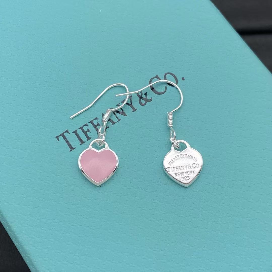 2025 NEW TIFF*NY HEART EARRINGS- ONE PAIR | Shopee Malaysia