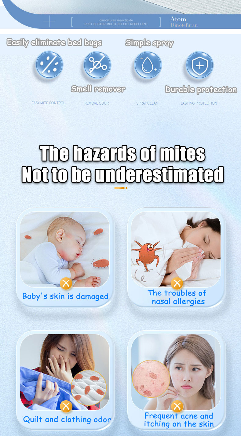 Powerful Kill Breeze Bed bug spray killer Spray hama tilam Dust Mite ...