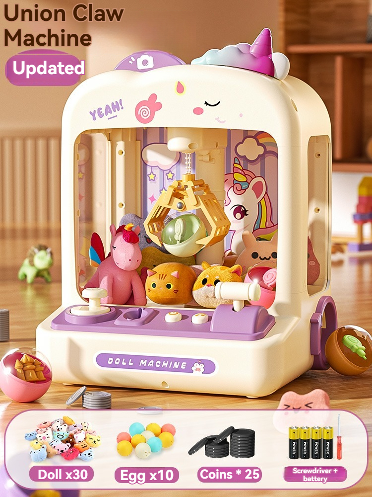 YIMI Ready Stock 2025 Claw Machine Toy Large Doll Machine Toys for kids ...