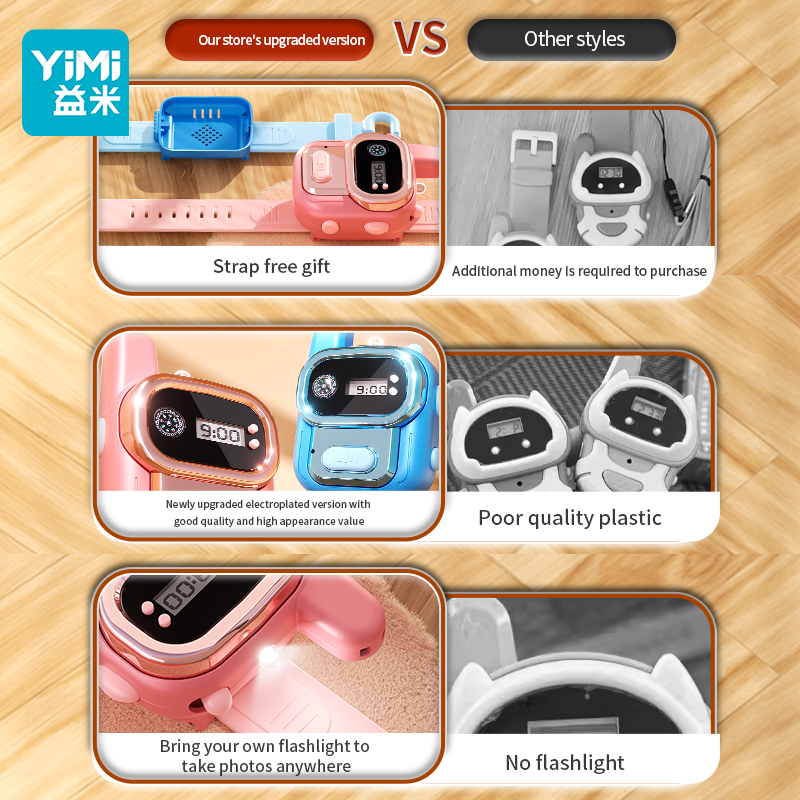 YIMI 2PCS Walkie Talkie Toys Kids Walkie Talkie Walkie Toy Wireless ...