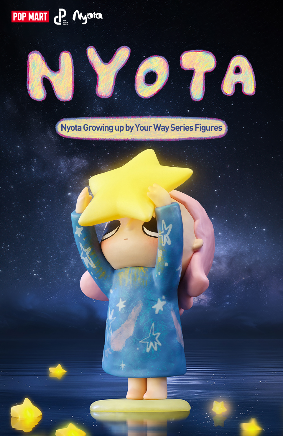 POP MART Nyota Growing up by Your way Series Figures | Shopee Malaysia