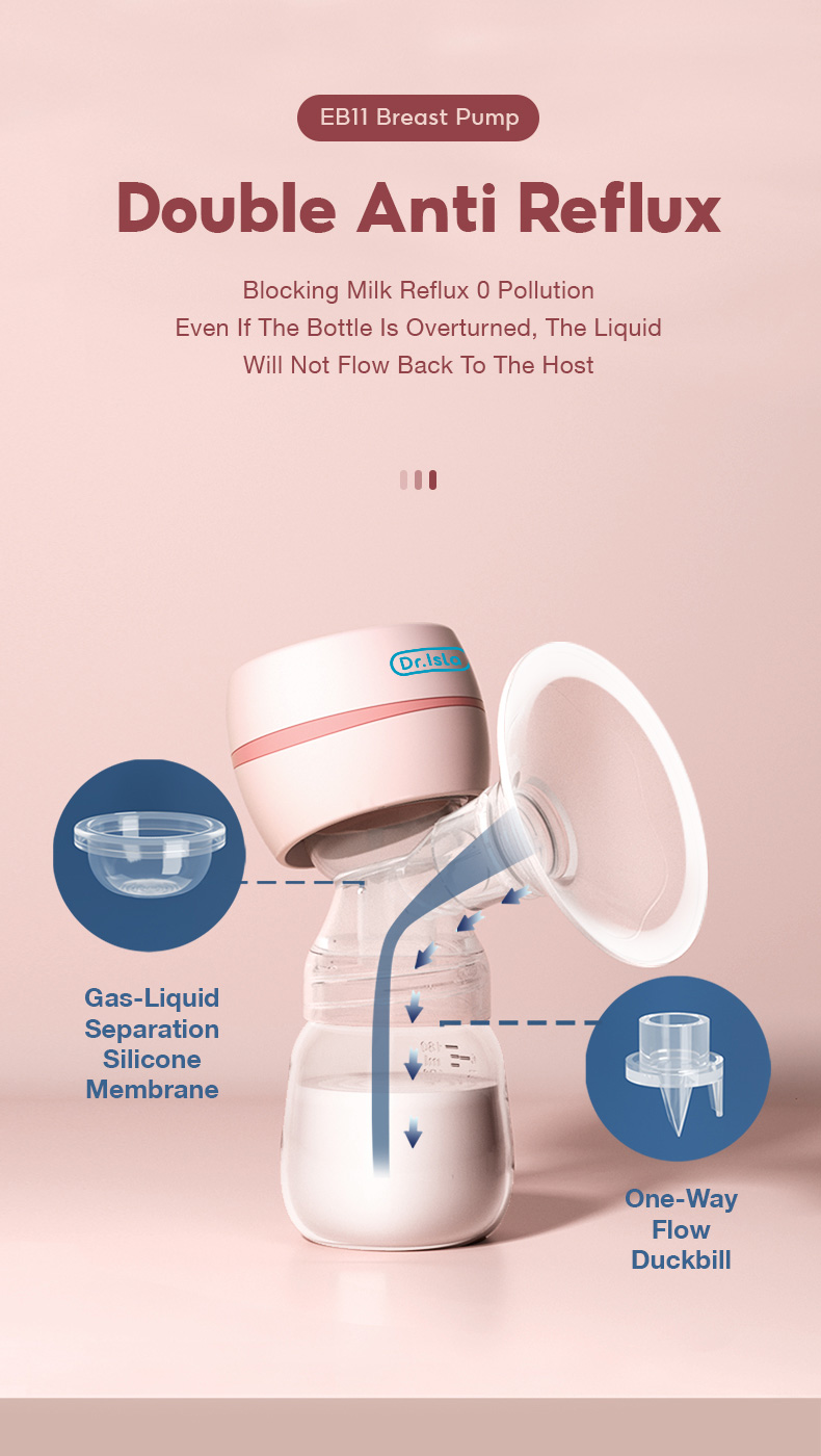 Preferred pam susu Electric Breast Pump Wireless Breast pump Rechargeable breast pump ...