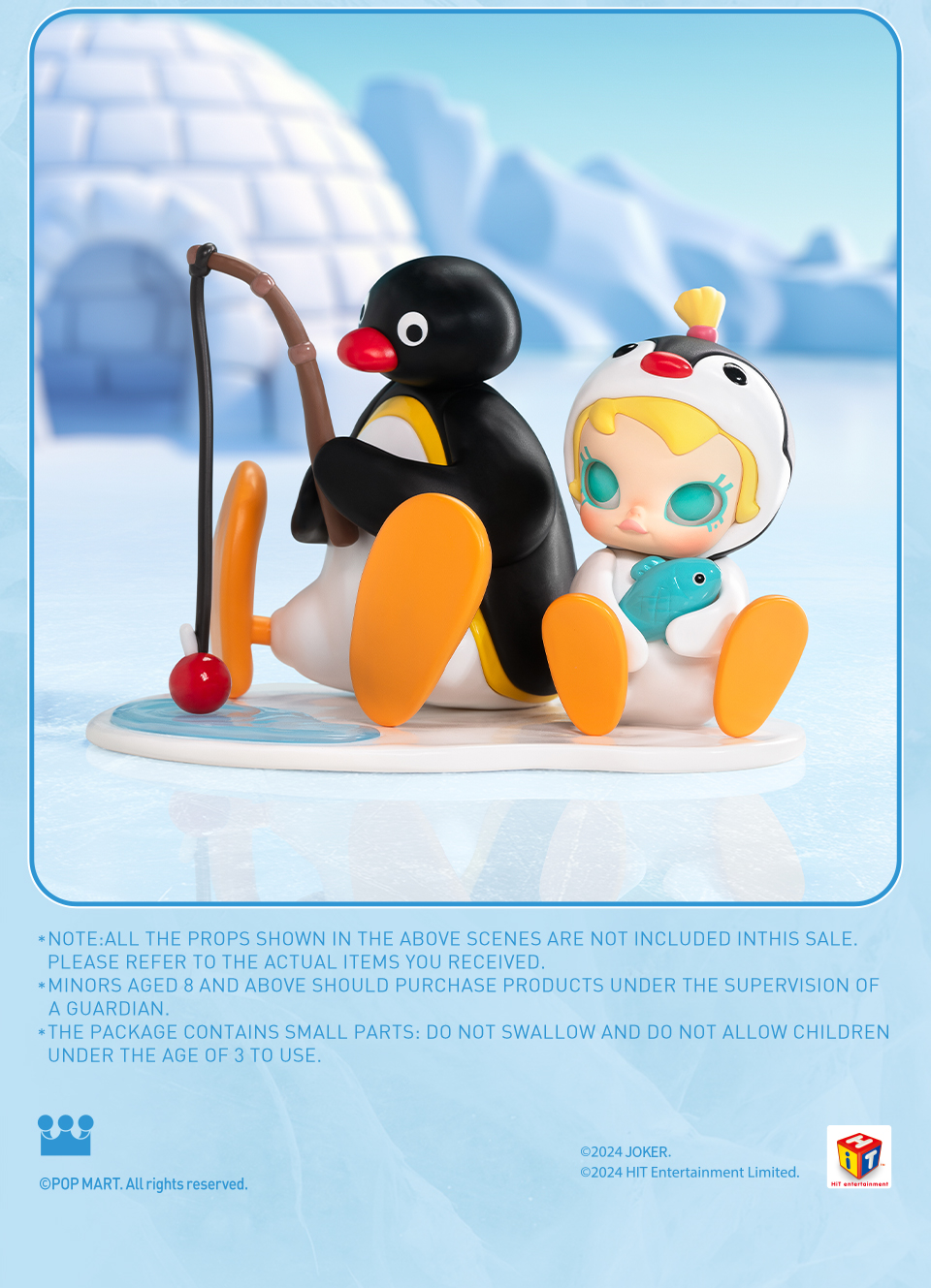 POP MART Baby Molly x PINGU Fishing Time Figure | Shopee Malaysia