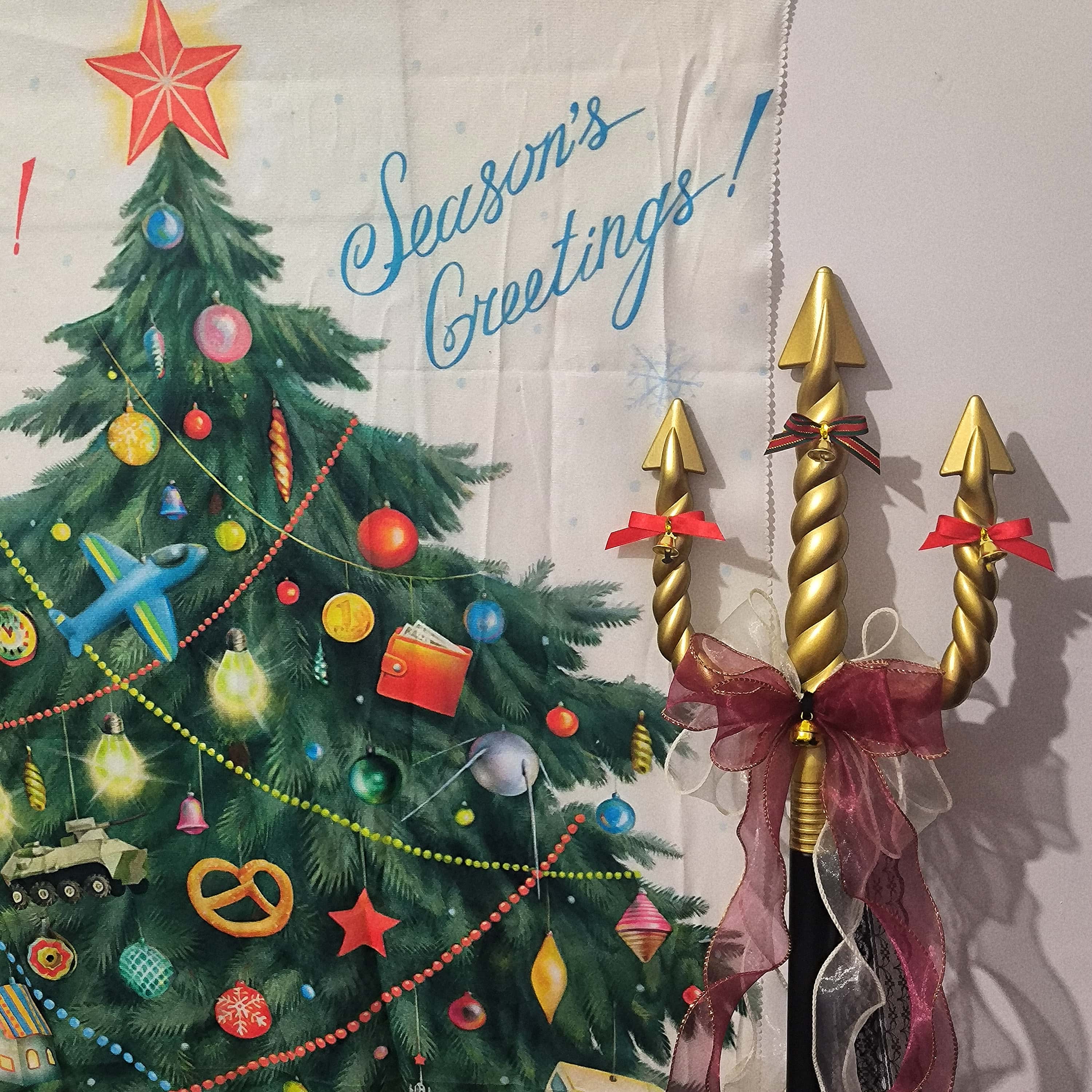 Christmas Bell Trident Kuromi Trident Scepter Gold Scepter Lolita ...