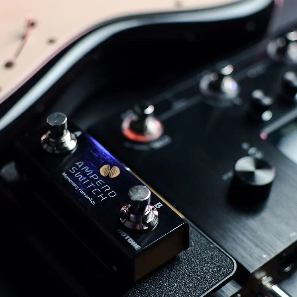 Hotone Ampero Switch 2-Way Momentary Dual Footswitch Foot Controller 1/ ...