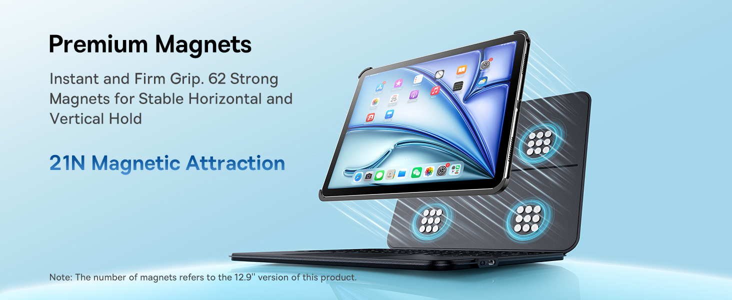 Baseus Brilliance Series 2 Detachable Keyboard Case for Pad Pro 11/12.9 ...