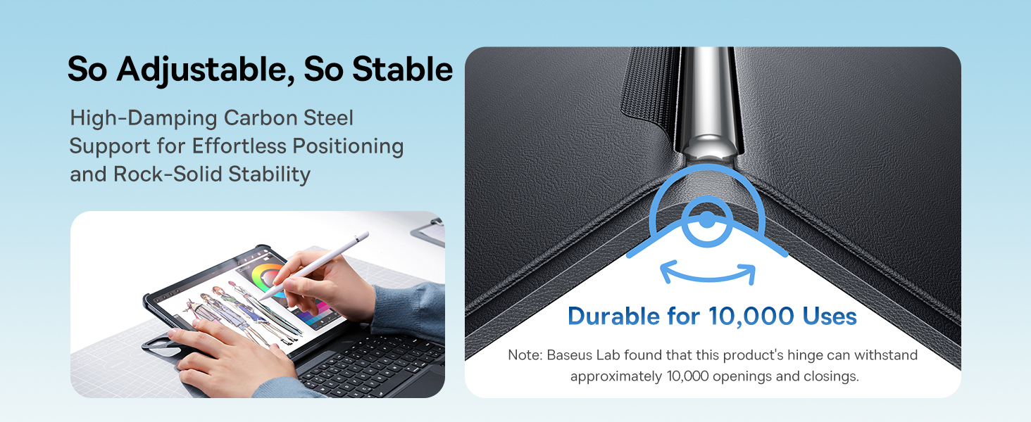 Baseus Brilliance Series 2 Detachable Keyboard Case for Pad Pro 11/12.9 ...