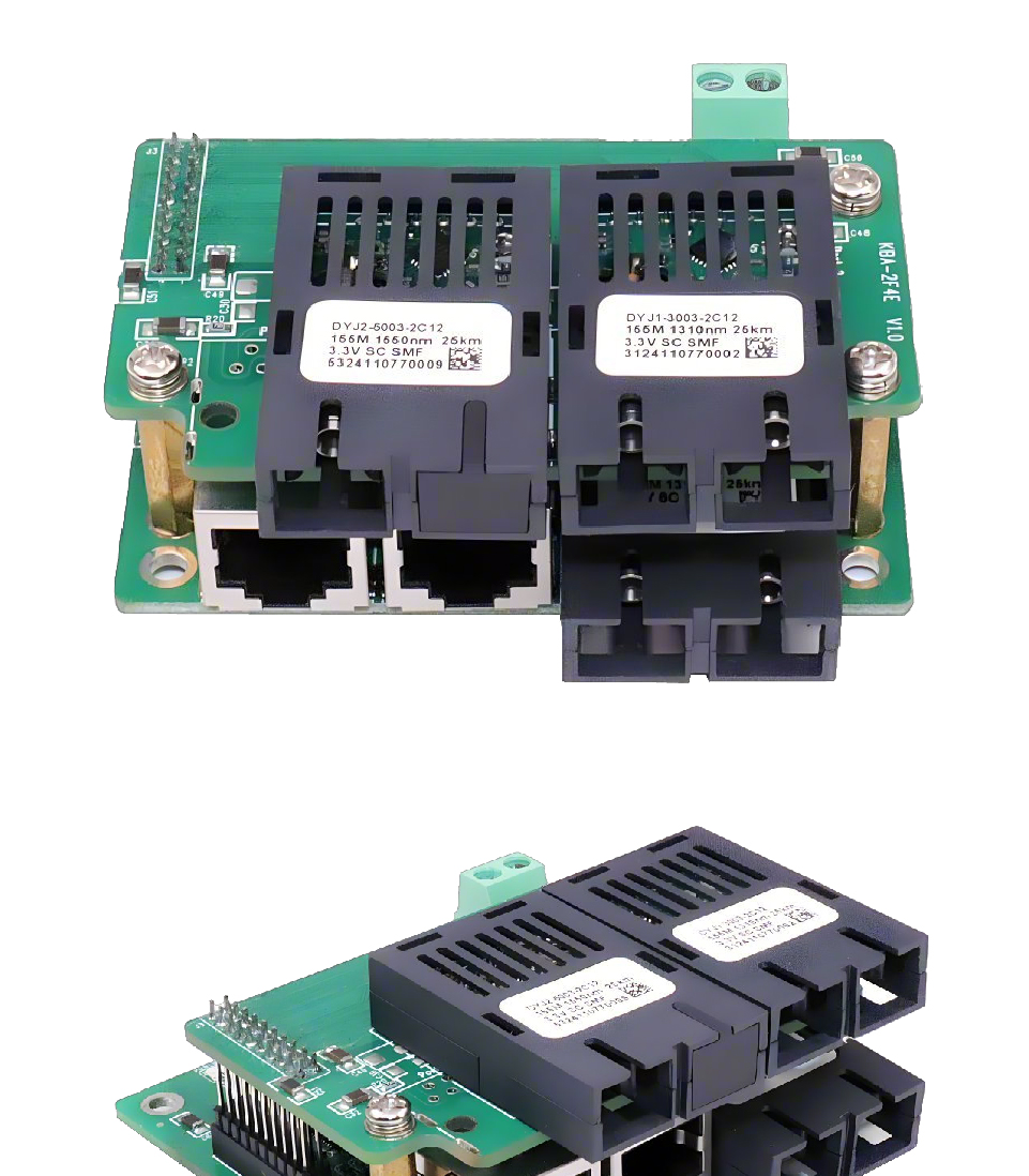 HICOMDATA Mining Industrial-Grade 2-Layer 5-Port Switch PCBA | 3 ...
