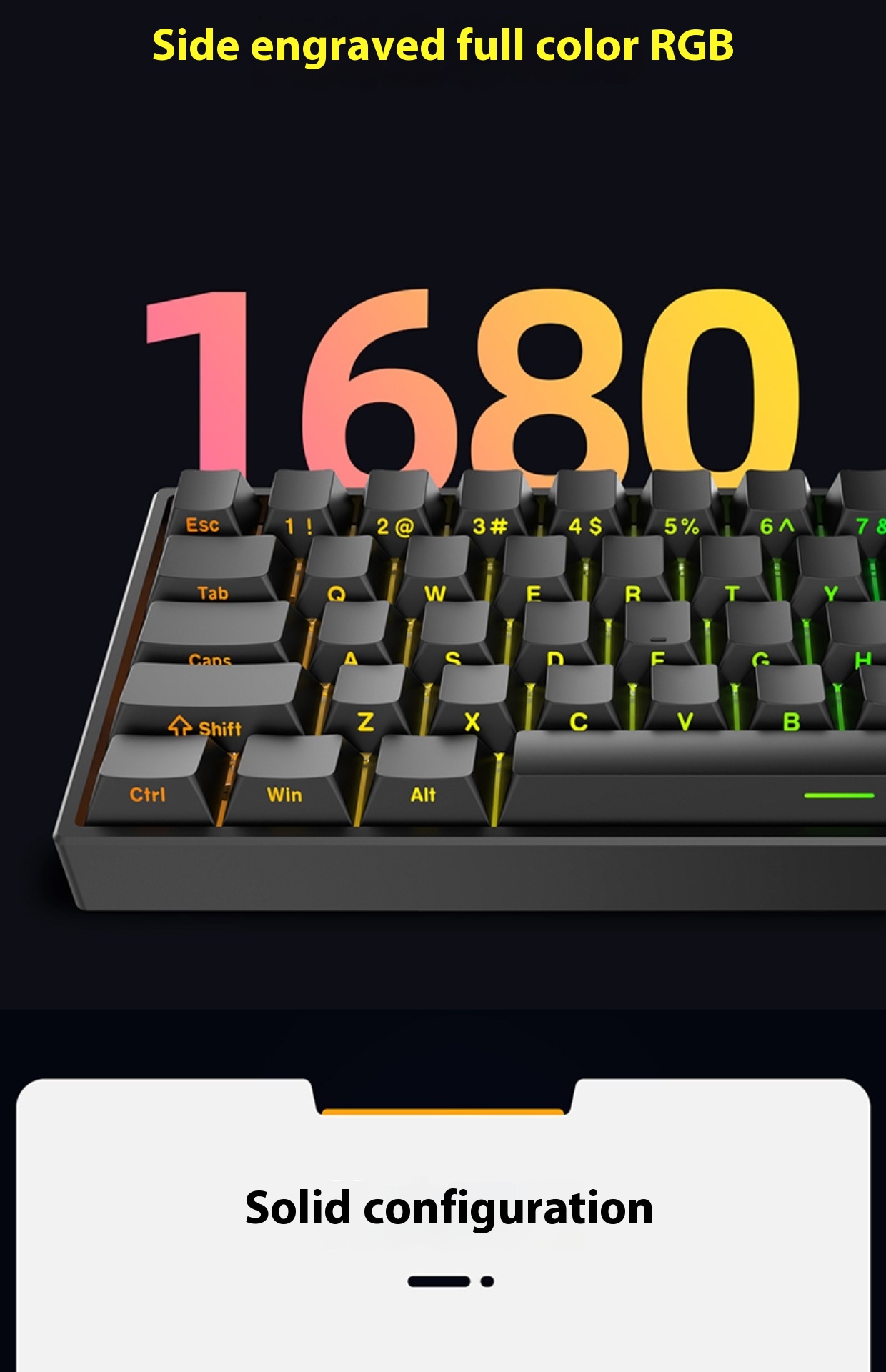 IROK ND63 PRO Wired Magnetic keyboard0 Dead Zone Hot swappable RGB ...