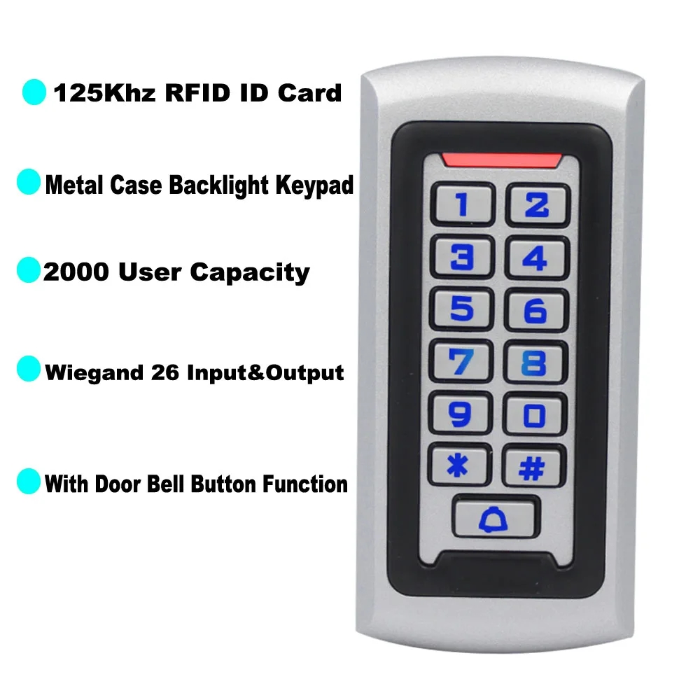 Automatic Gate Opener System Set 125khz Wiegand Card Reader security ...
