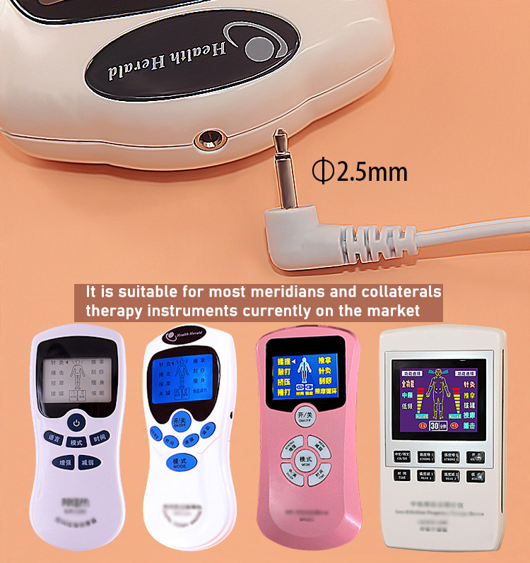 Electrode Cable Line Wire For Tens Acupuncture Electrical Nerve Muscle ...